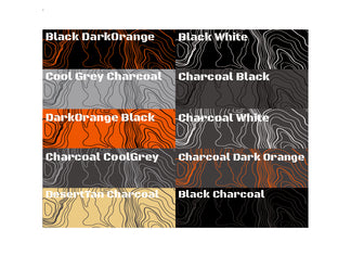 Custom Topo Map Vinyl Wrap Sheets | Topographic Design | SCS Wraps